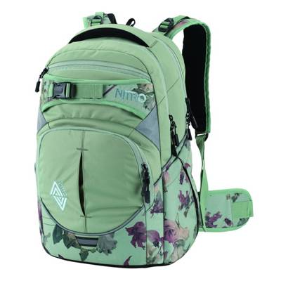 NITRO, Daypack Superhero Schulrucksack 44 cm Schulrucksäcke, grün ...