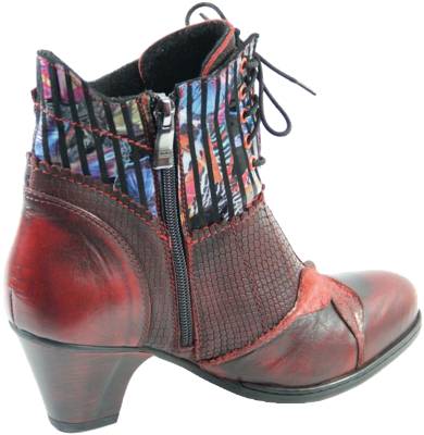 SIMEN, SIMEN Stiefeletten, rot | mirapodo
